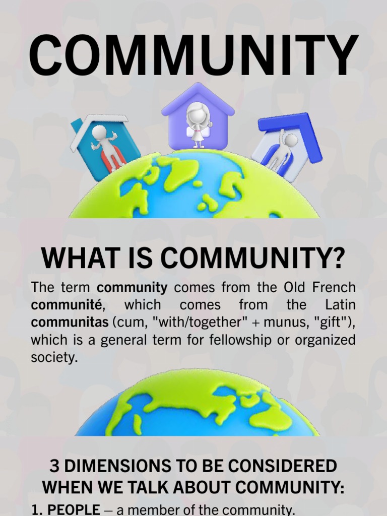 Group 5 Community PDF | PDF | Community