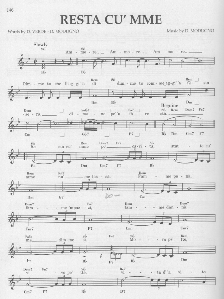 Resta Cu' Mme PDF | PDF