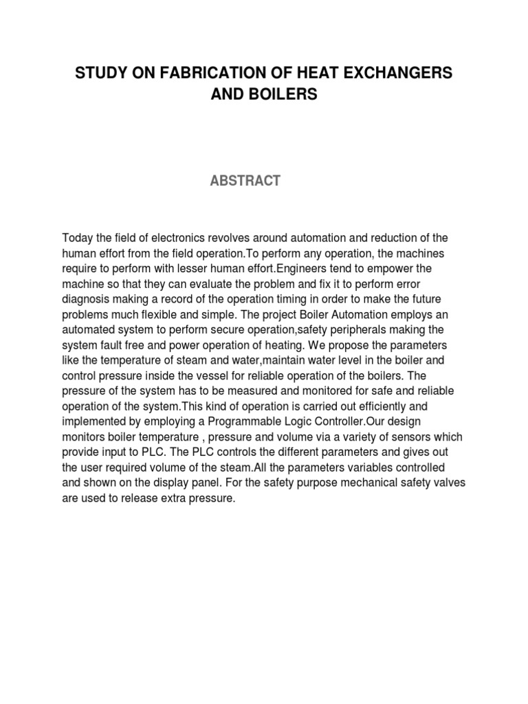 TPC 24 - 03 - 2023 | PDF | Heat Exchanger | Boiler