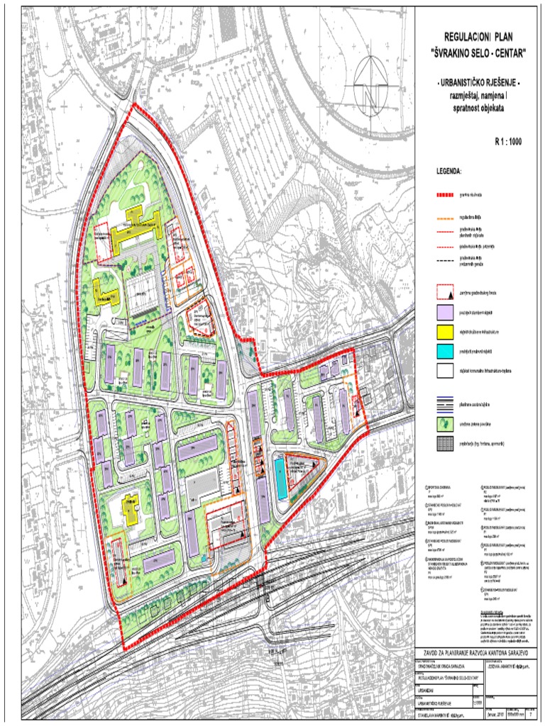 Regulacioni Plan Švrakino Selo-Centar PDF | PDF