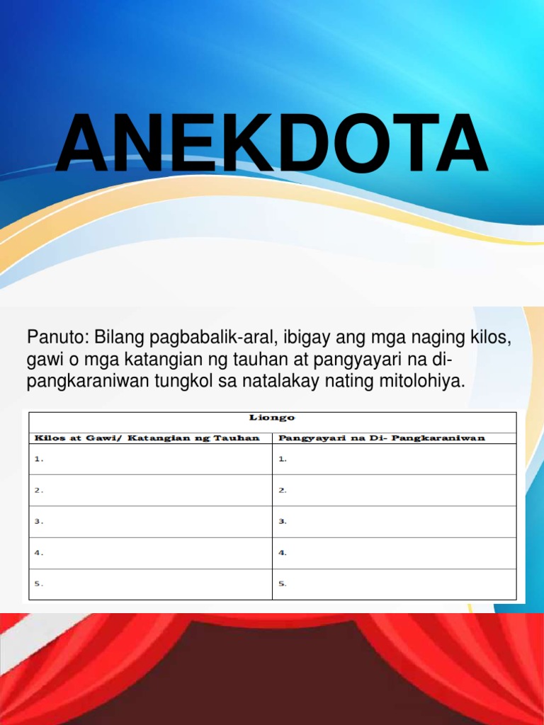 ANEKDOTA | PDF