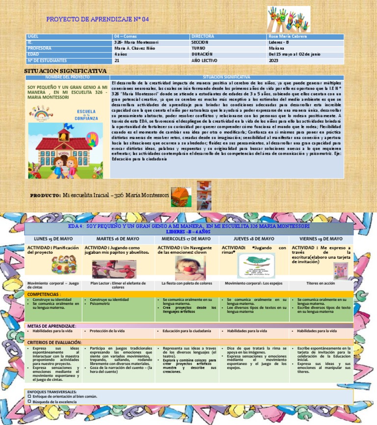 Programacion - Eda 4 - Maria Chavez | PDF | Creatividad | Aprendizaje