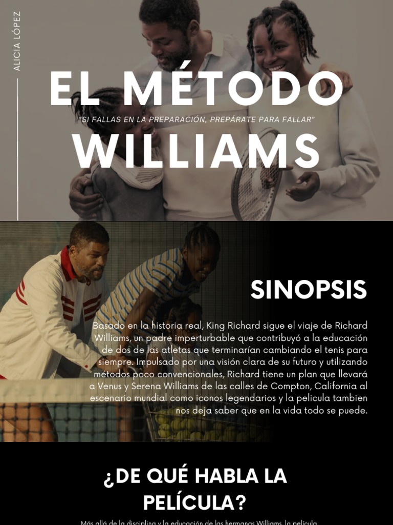 Presentación Didáctica Alicia López - El Método Williams PDF | PDF