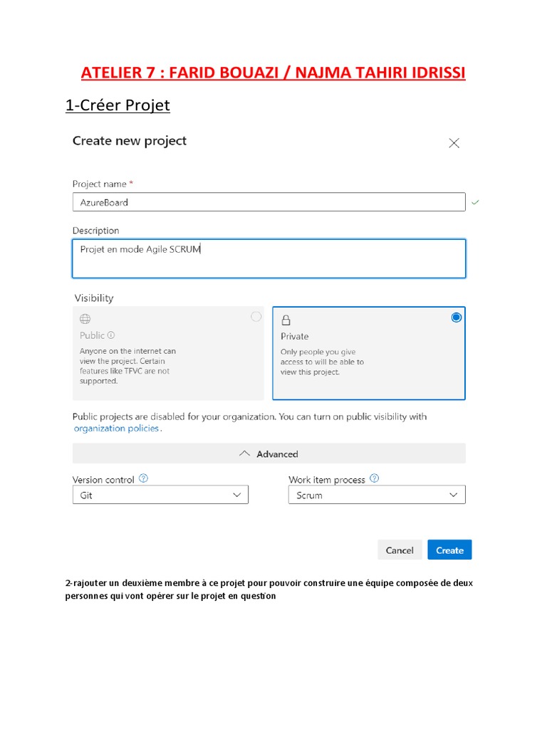 Atelier 7 | PDF | Ordinateurs