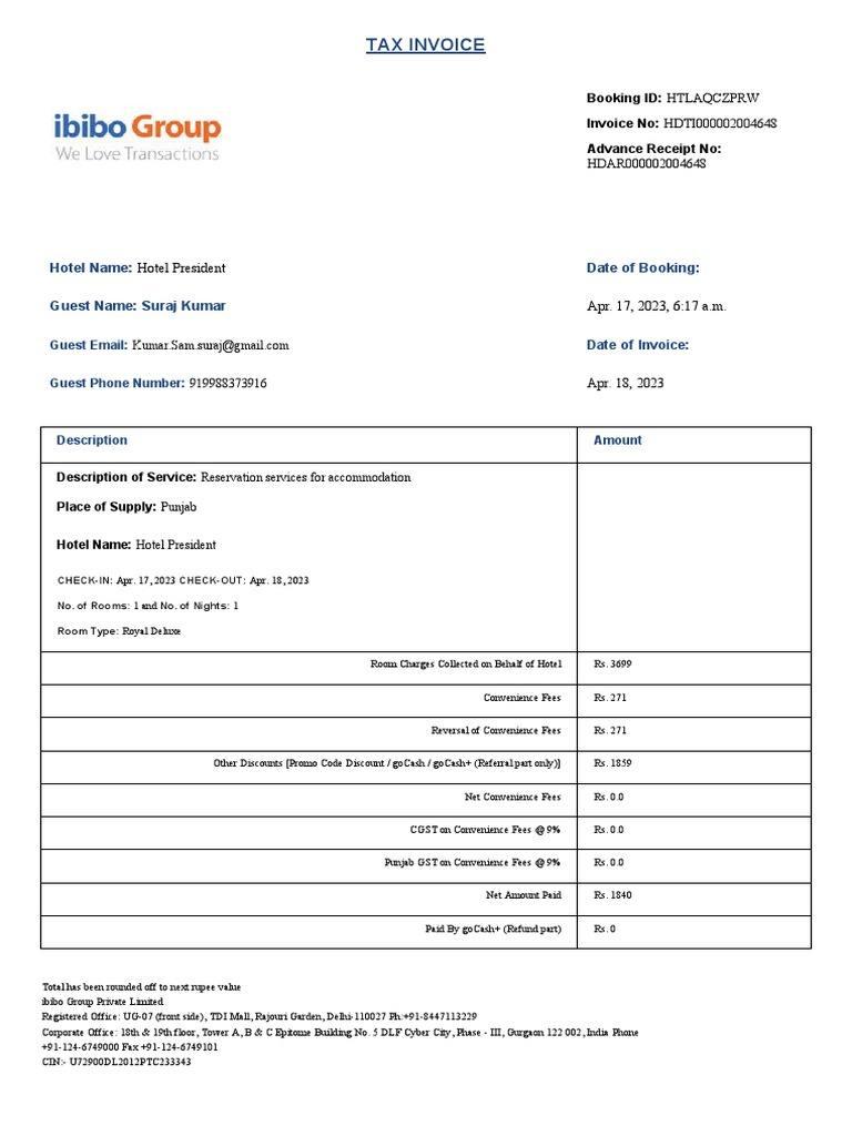 Invoice Template | PDF | Invoice | Economies