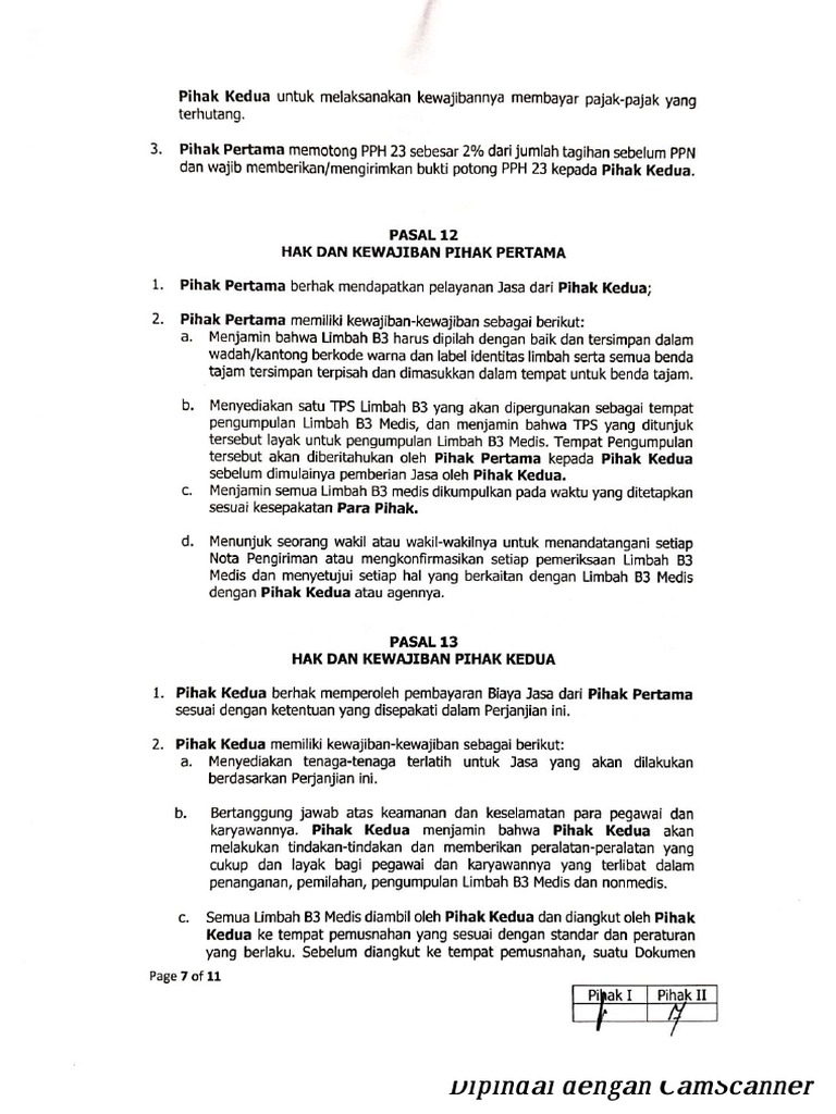 Contoh File Kerja Sama | PDF