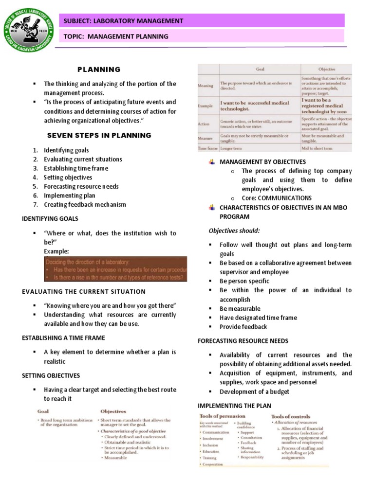 LEC02_LAB MANAGEMENT_TRANSES | PDF | Goal | Business