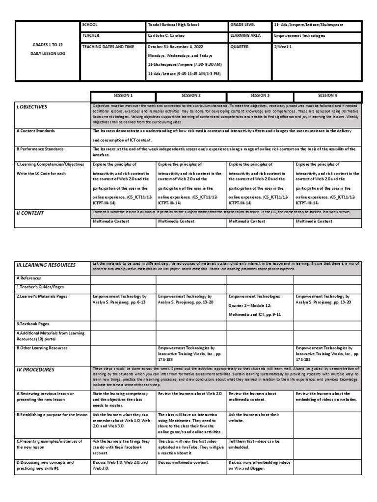 Empotech 4 | PDF | Learning | Multimedia