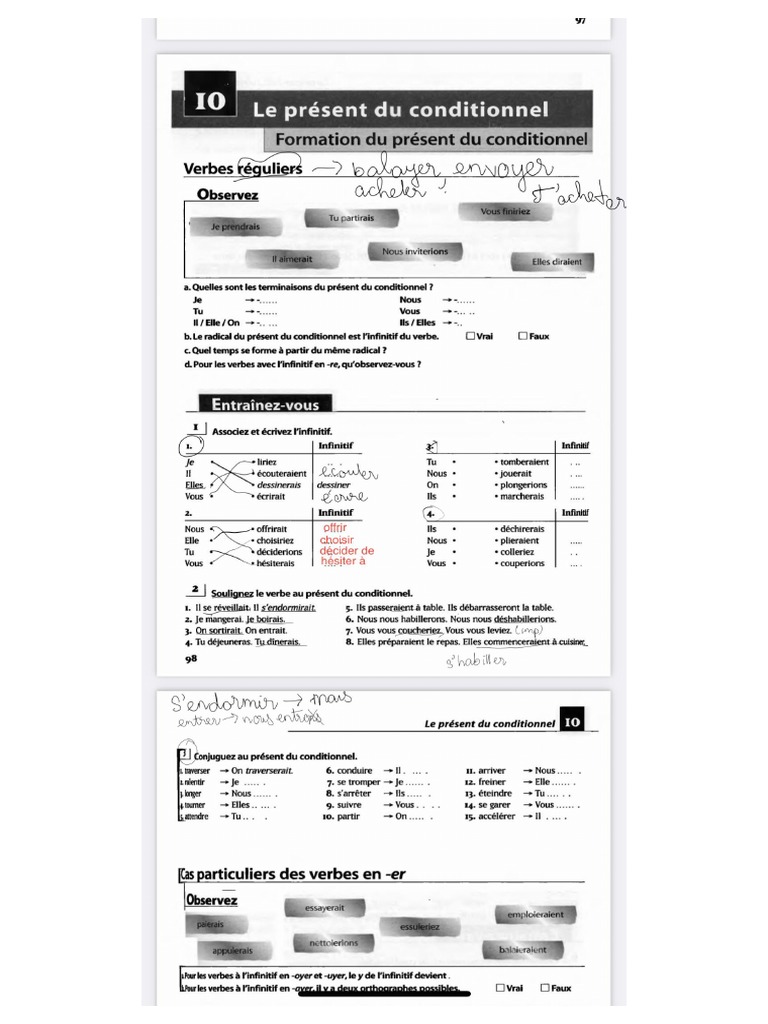 Conditionnel Présent PDF | PDF