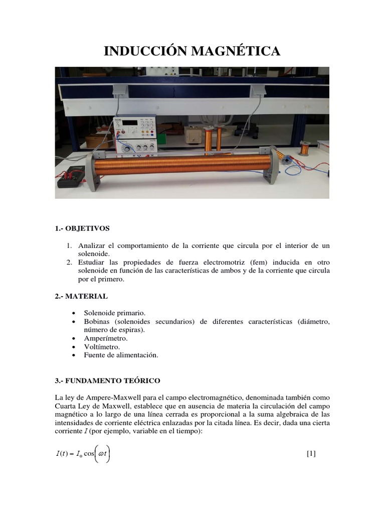 5 - Induccion Magnetica | PDF