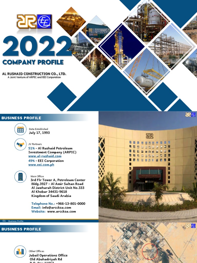 Al Rushaid Construction Co. Overview | PDF | Truck | Loader (Equipment)