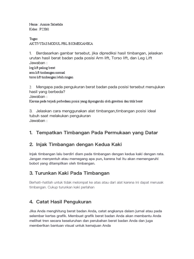 Biomedika. Biomekanika | PDF