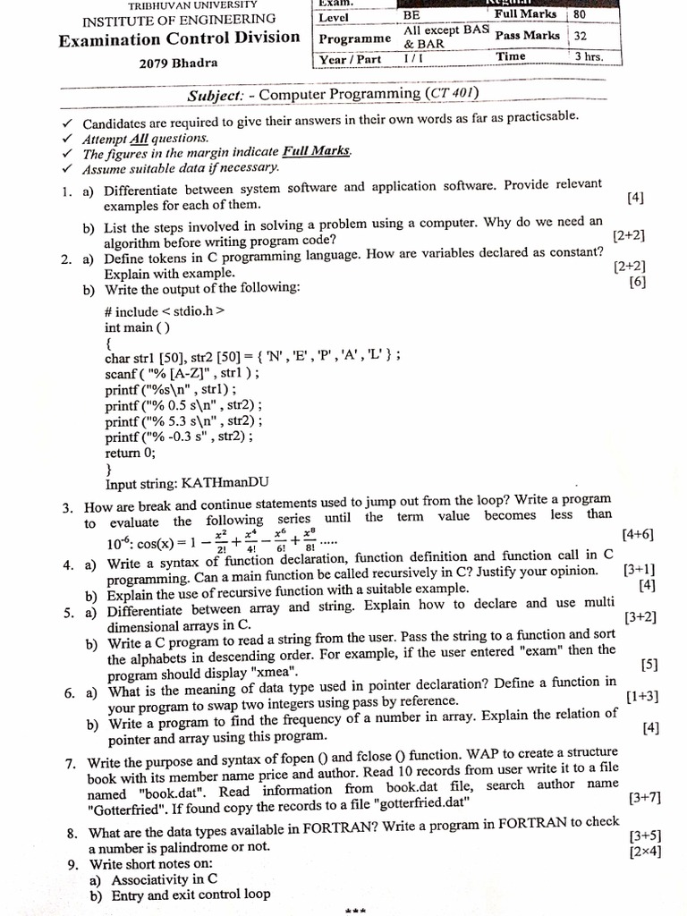 Computer Programming | PDF | Computer Program | Programming Computer Programming | PDF | Computer Program | Programming