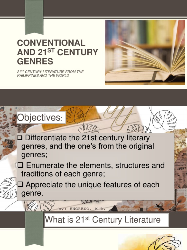 21st Conventional and 21st Century Genres Week 3 PDF | PDF | Creative ...