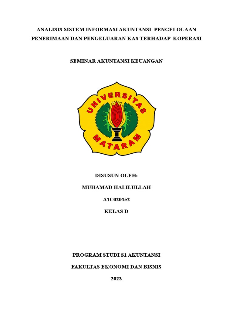 Uts Sak - A1c020152 - Muhamad Halilullah | PDF