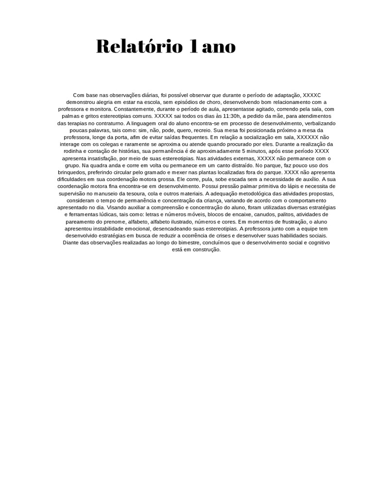 Relatorio Individual 1 Ano Fundamental Edulearn - Vrogue.co Relatorio Individual 1 Ano Fundamental Edulearn - Vrogue.co