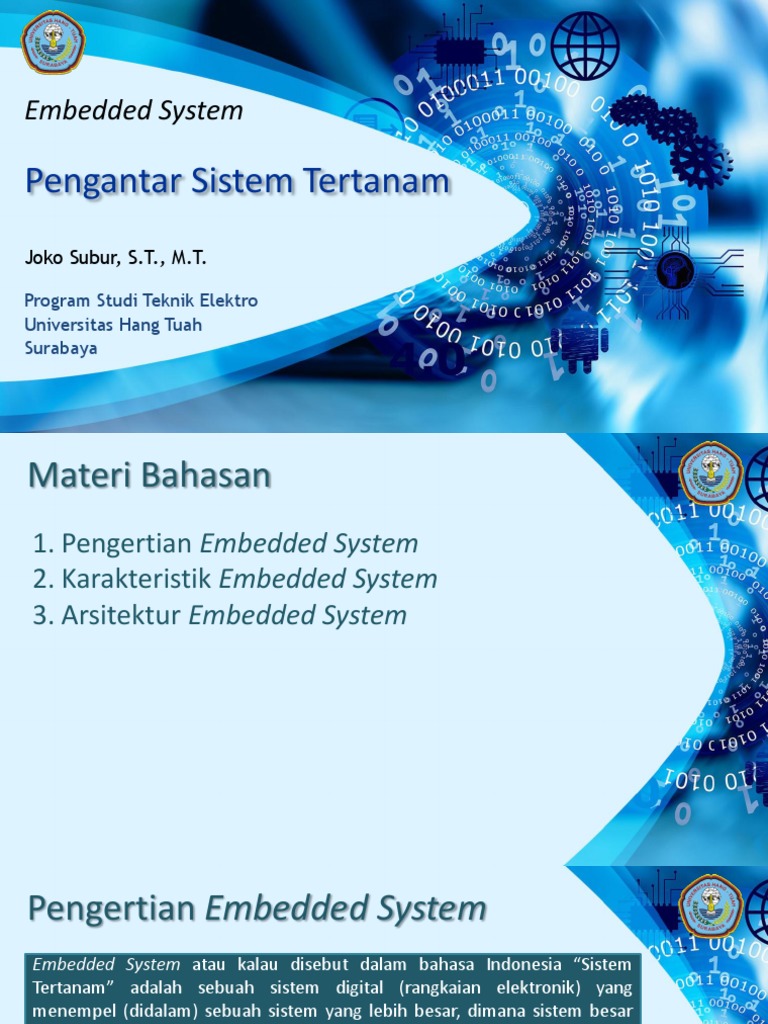 Karakteristik Sistem Tertanam | PDF | Komputer