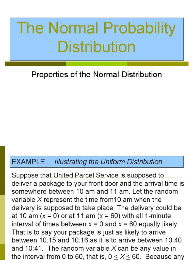 Lesson 10-11 - Normal curve.ppt | PDF | Normal Distribution | Histogram