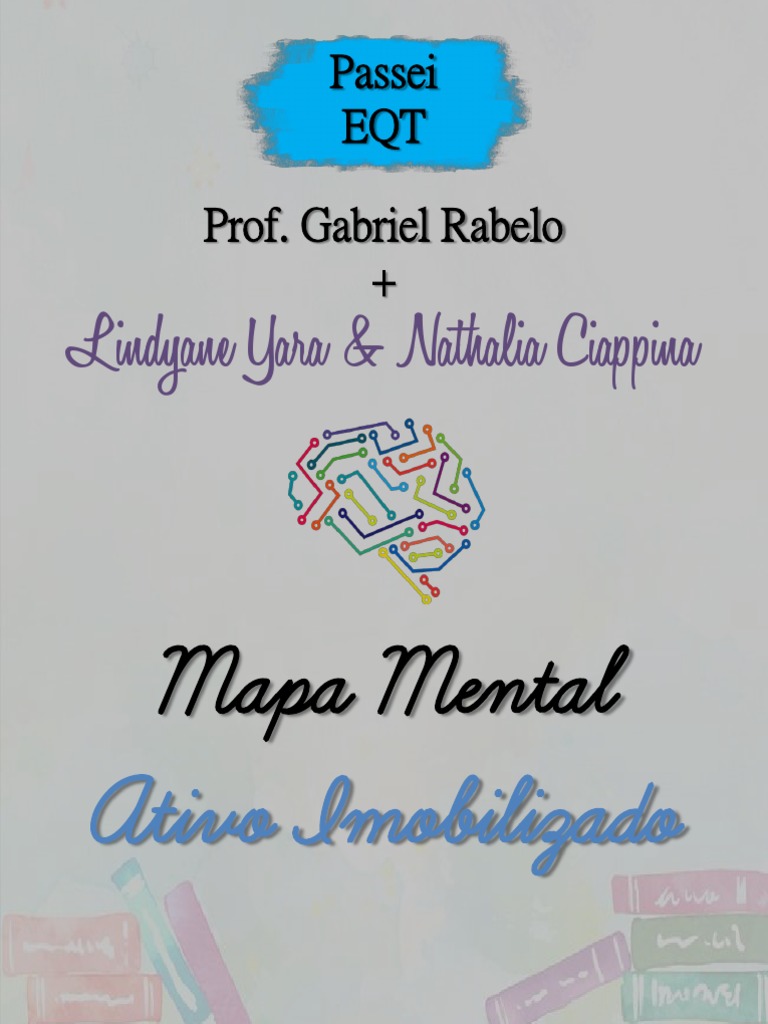Mapa Mental - Ativo Imobilizado | PDF | Depreciação | Ativo fixo
