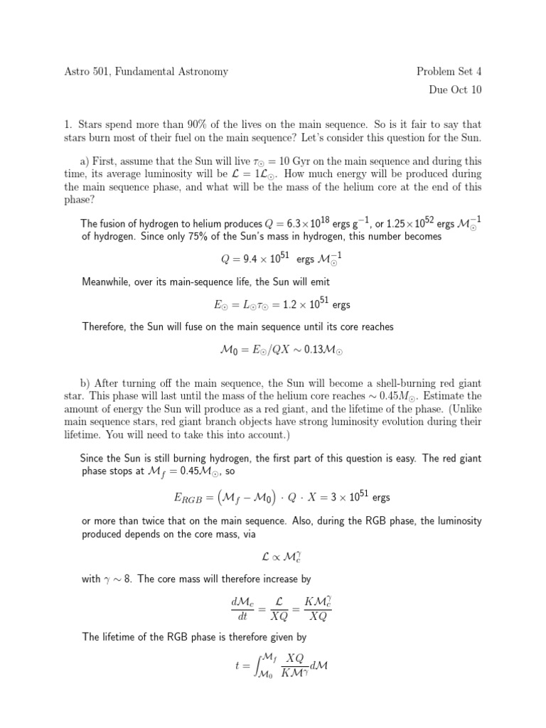 Set 4 Answers Pdf Stars Sun