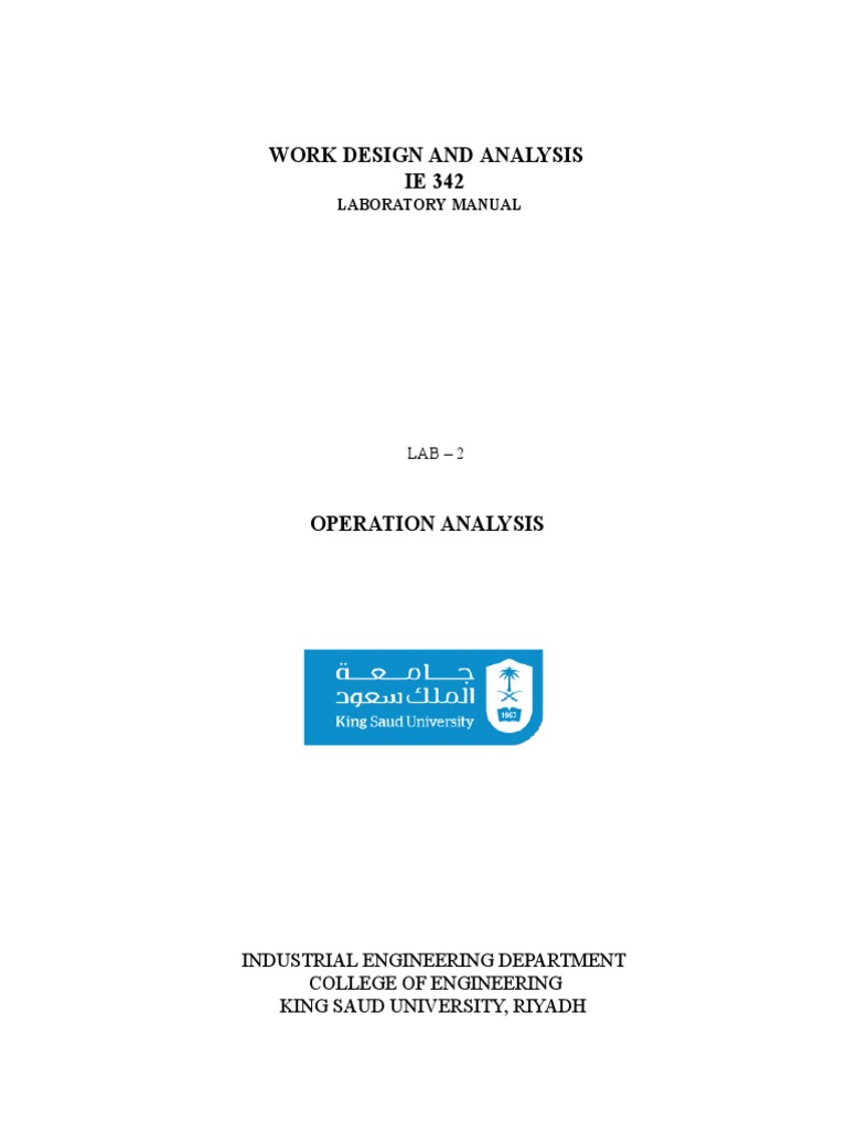 IE342 Lab-2_operation analysis | PDF