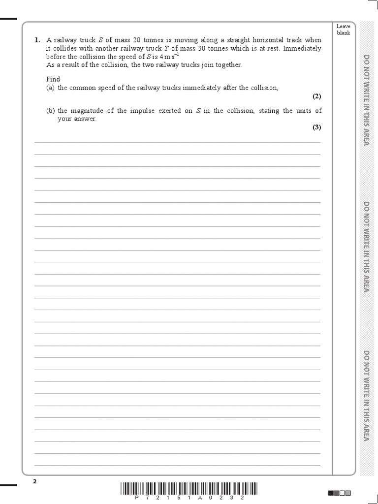 2210 WME01-01 IAL Mechanics M1 October 2022 PDF 1 | PDF