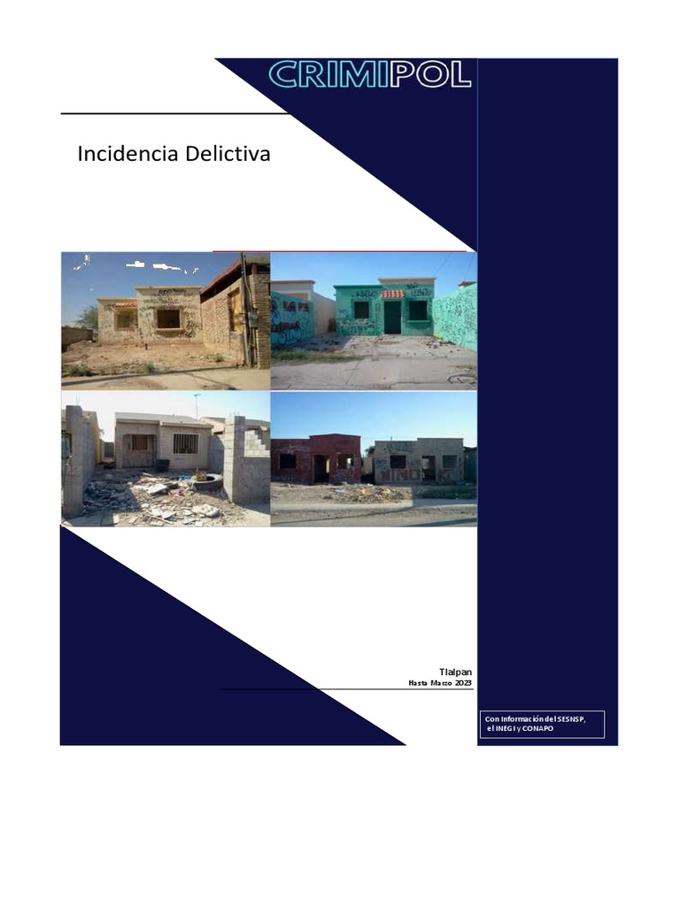 Incidencia Delictiva Tlalpan Pdf