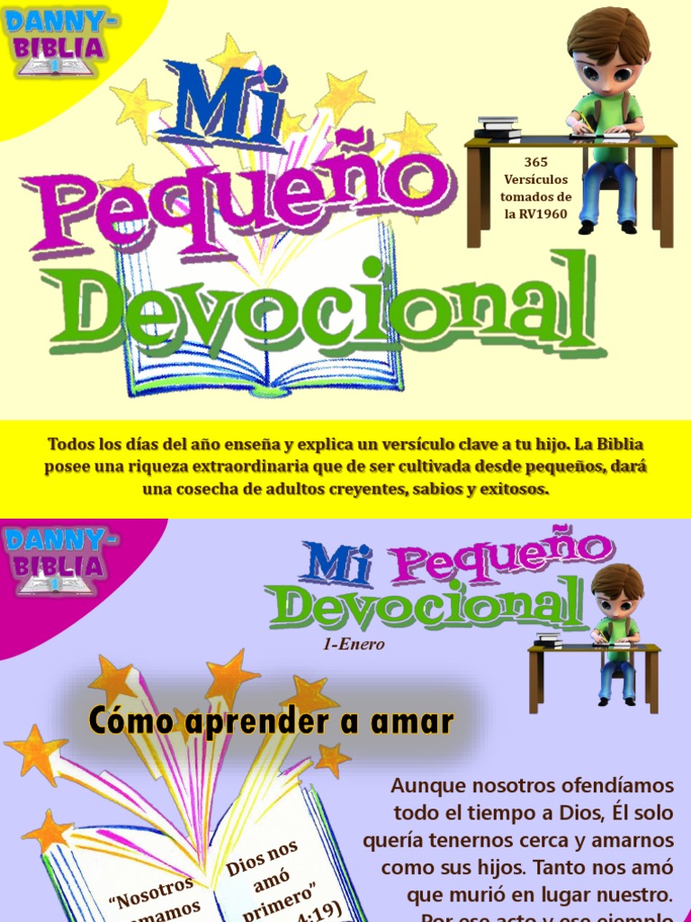 Mi Pequeño Devocional PDF | PDF | Amor | Dios