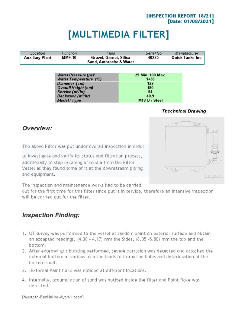 MMF 10 2021 | PDF | Filtration | Building Engineering