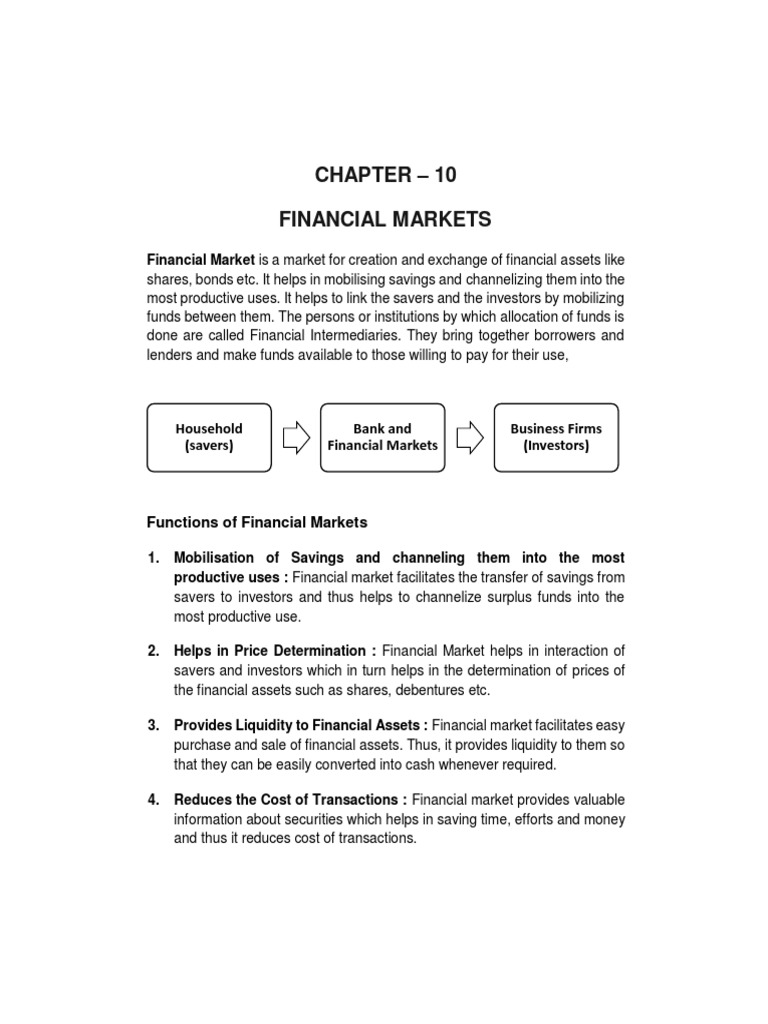 BST CH 10 | Download Free PDF | Financial Markets | Securities (Finance)