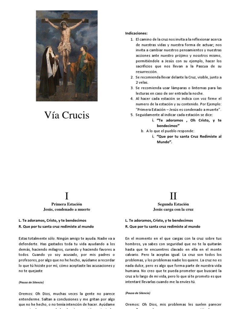 Vía Crucis 2023 - Comunidades | PDF | Cristo (título) | Jesús