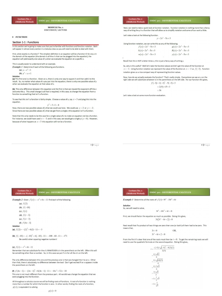 Cals 1 | PDF | Teaching Methods & Materials | Science & Mathematics