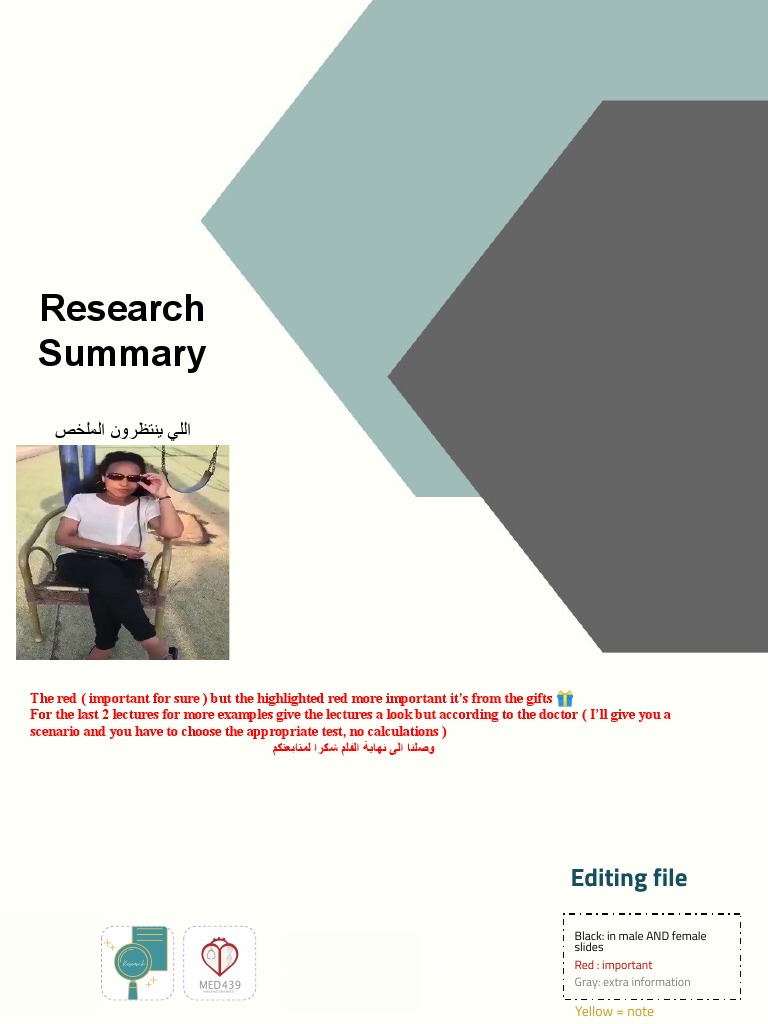 Final Research Summary | PDF | Sampling (Statistics) | Level Of Measurement