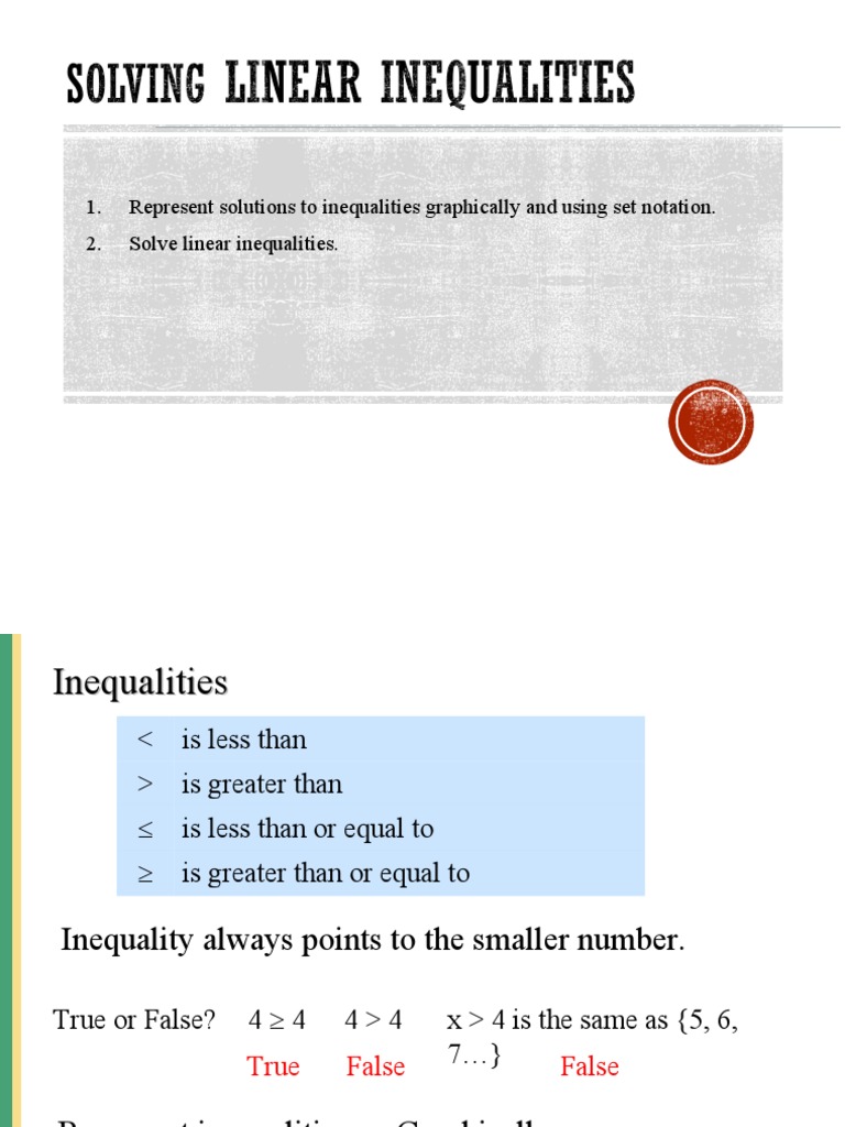 Inequalities | PDF | Inequality (Mathematics) | Bracket