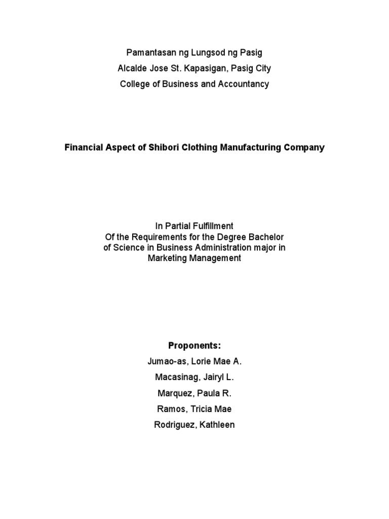 Financial-Aspect | PDF