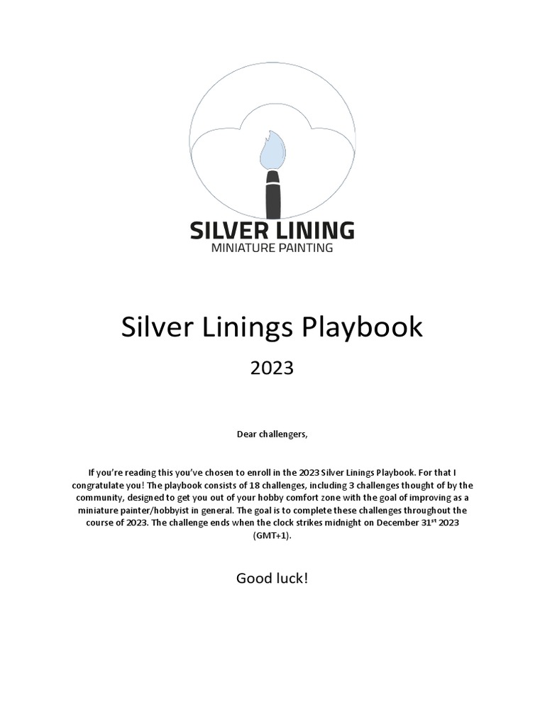 2023 Silver Linings Playbook Challenges | PDF
