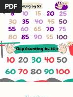 Numberblocks 1 To 100 Flash Cards | PDF