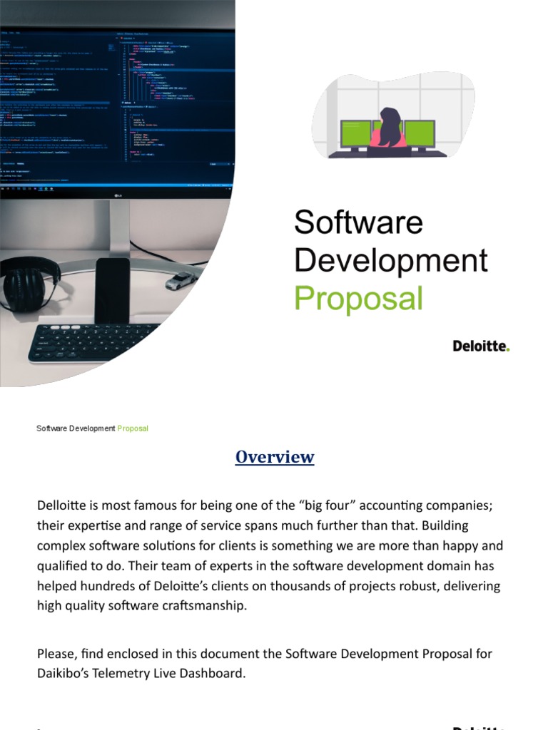 Task 3 Software Development Proposal | PDF | Software | Software Development