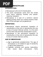 Menopause and Hormone Replacement Therapy HRT Guidelines | PDF ...