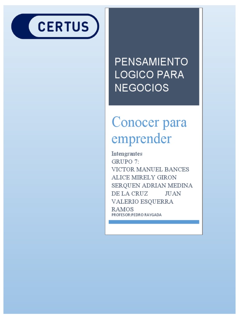 Video de Pensamiento2 | PDF | Negocios | Finanzas y dinero