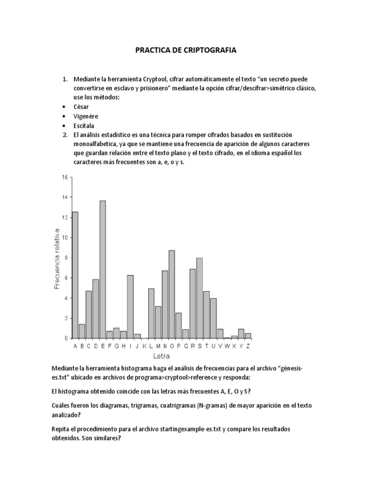 Practica Cifrado Cryptool | PDF | Criptografía | Clave (criptografía)