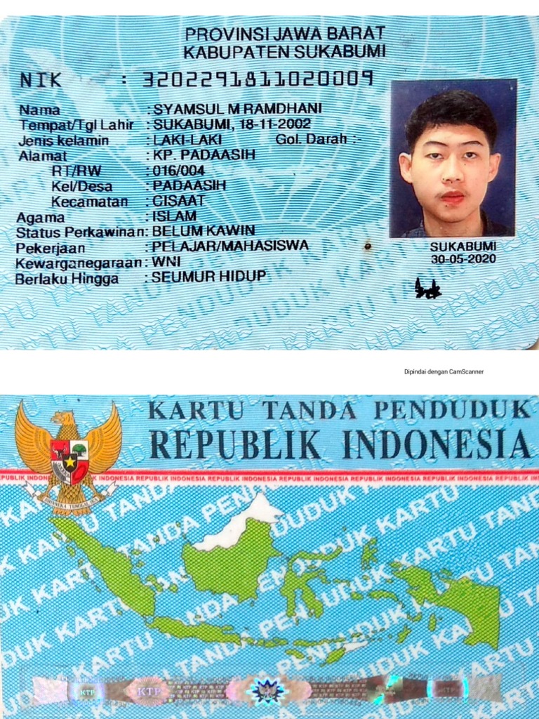 Scan Foto KTP PDF | PDF