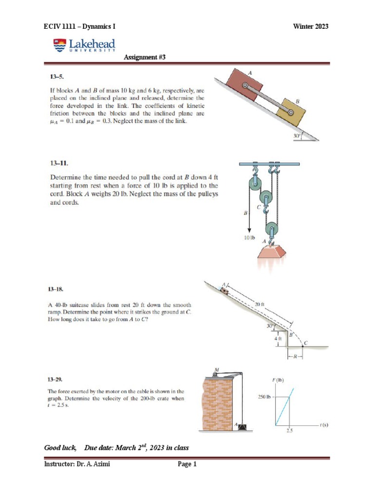 W23 Assignment 3 Eciv 1111 Pdf 