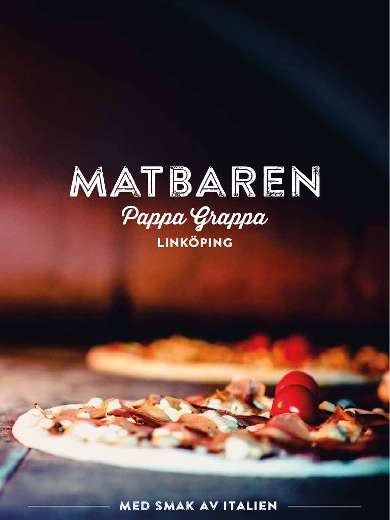 Matbaren LKPG Meny Web Rev. 221010 | PDF