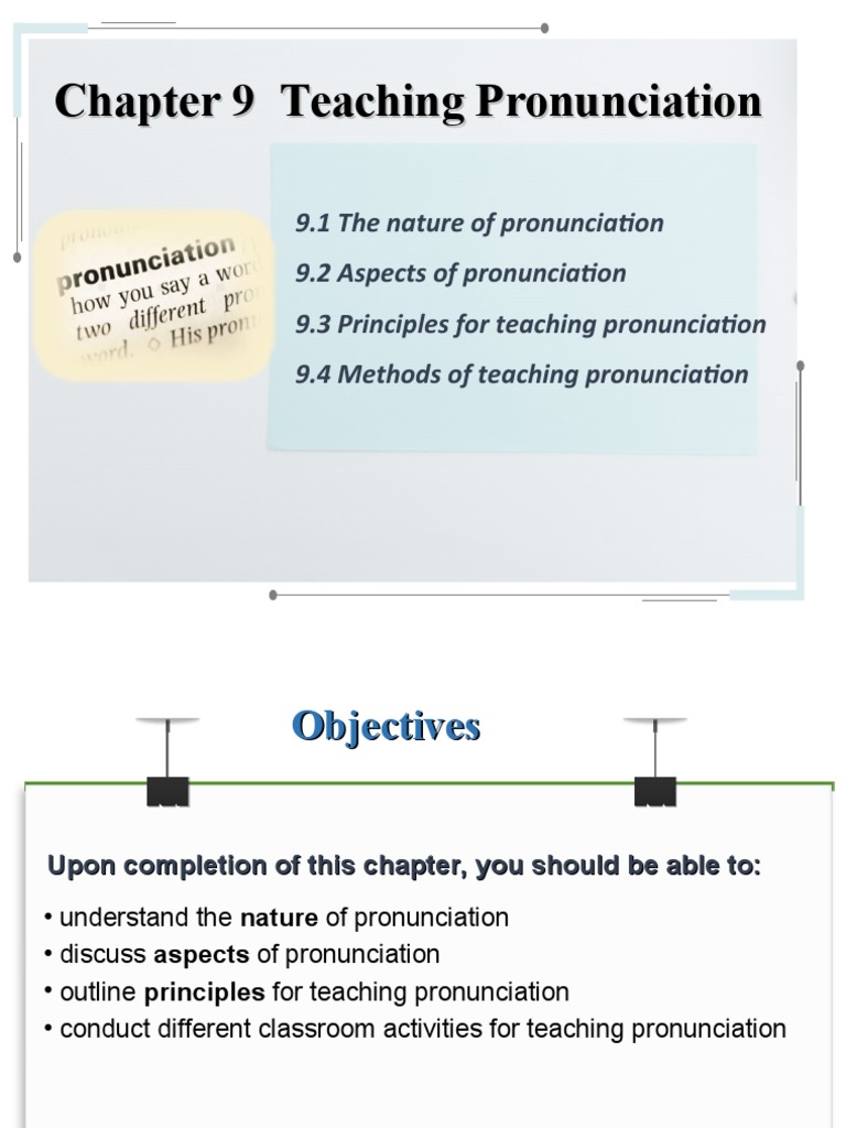 Teaching Pronunciation | PDF | English As A Second Or Foreign Language ...