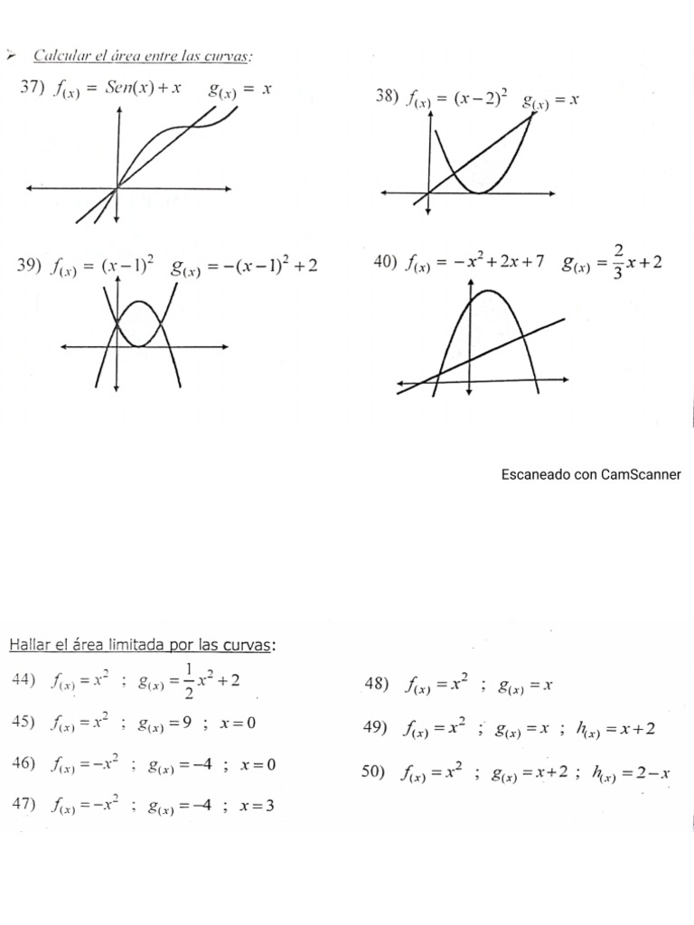 Integrales Ejercicios | PDF