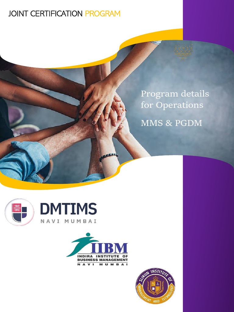Project Details - Indira IIBM 7 DMTIMS - Operations.pdf | PDF | Six ...