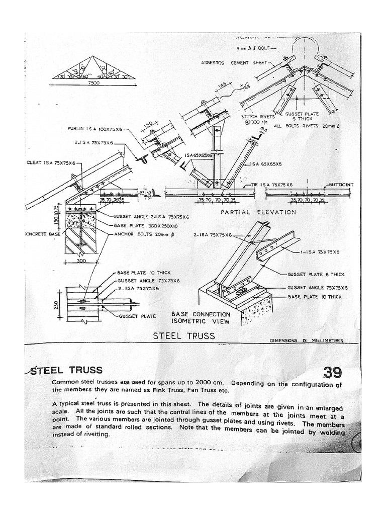 Steel Truss PDF | PDF