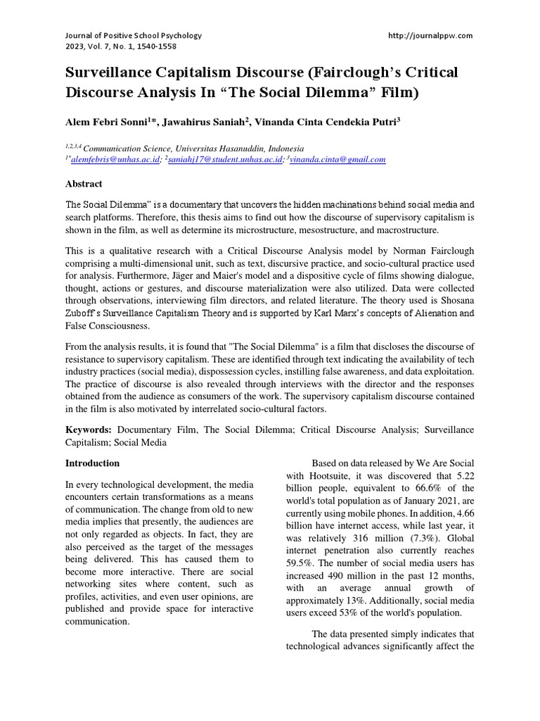 Surveillance Capitalism | PDF | Media (Communication) | New Media