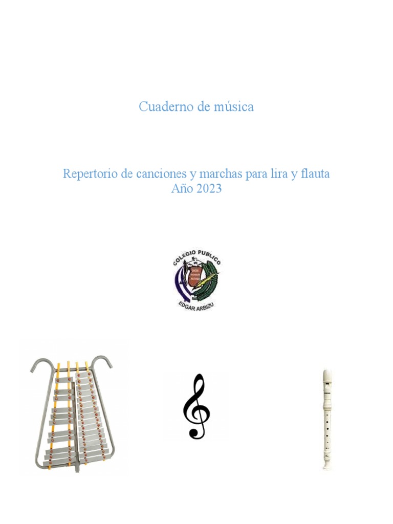 Cuaderno de Música Liristas | PDF